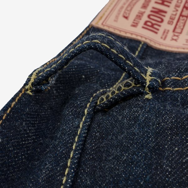 Iron Heart IH-888N 17oz Selvedge Denim Medium/High Rise Tapered Cut Je ...