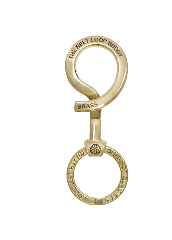 Good Art Hollywood Brass Belt Loop Buddy - The Shop Vancouver