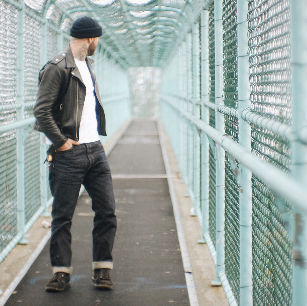 Schott NYC. 613 "1 Star" Black Leather Jacket - The Shop Vancouver