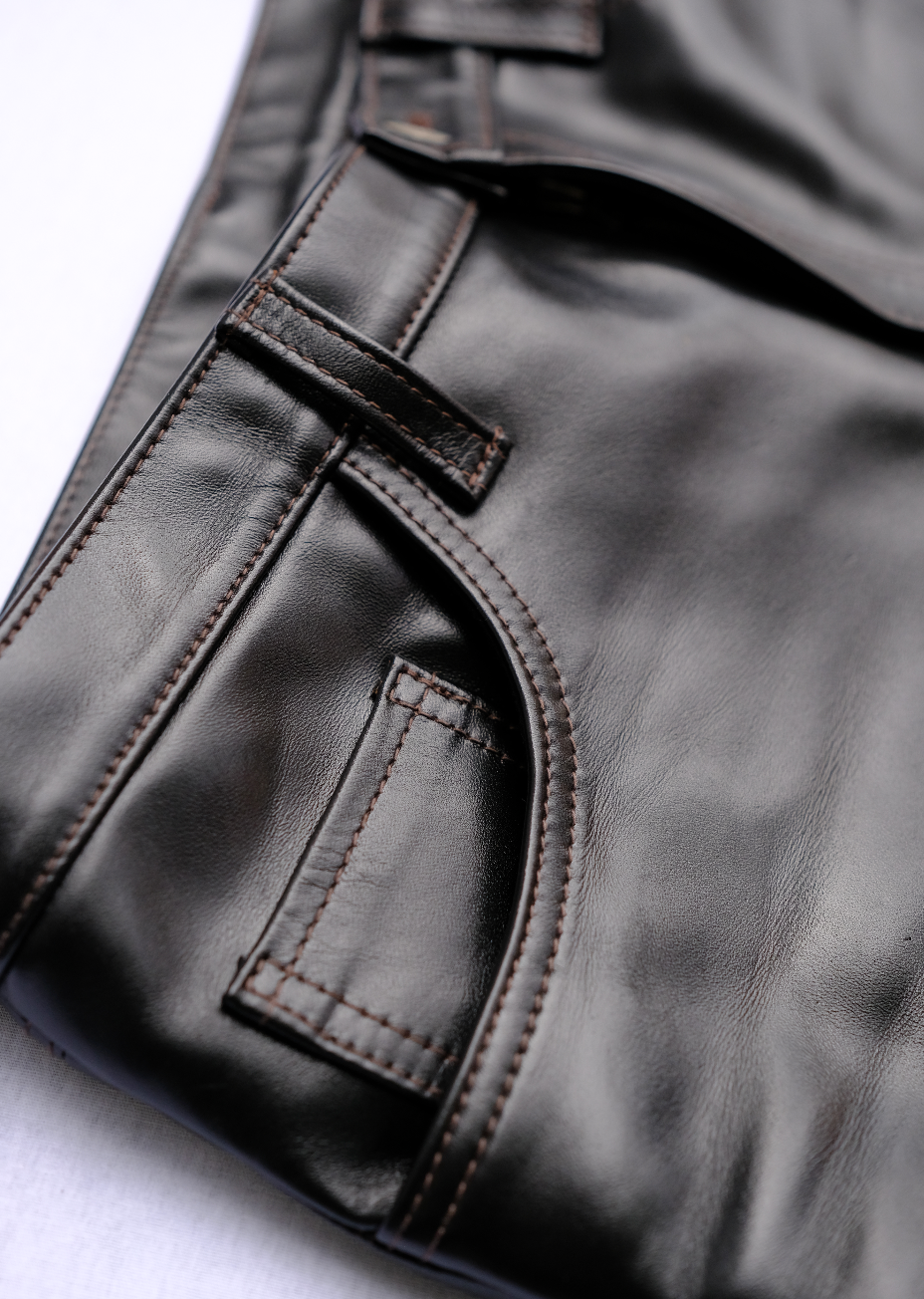 The Shop Vancouver 1mm Teacore Horsehide Leather Pants